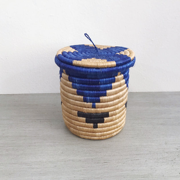 Woven Jar with Lid – Mango & Main