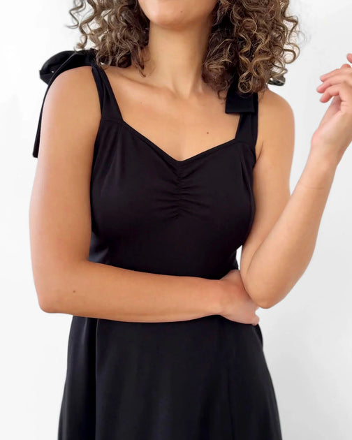Collette Dress - Black – Mango & Main